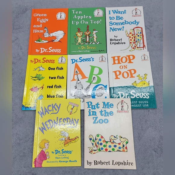Dr. Seuss | Toys | Dr Seuss Beginner Book Bundle Of 8 Books | Poshmark